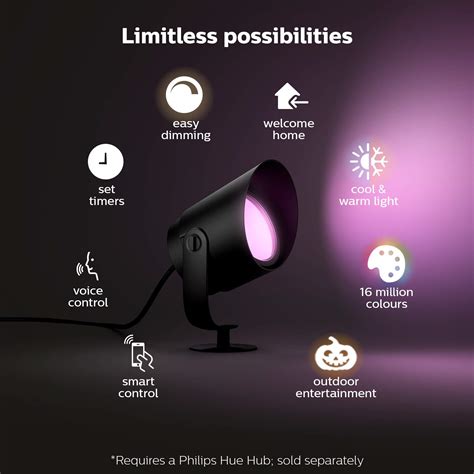 Philips Hue Lily Xl Outdoor Smart Spot Light White