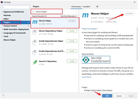 maven插件实现项目一键“run maven、debug maven”等命令 插件名：“maven helper” 早晨a～ 博客园