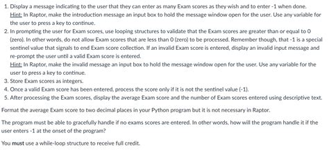 Solved Display A Message Indicating To The User That They Chegg Com