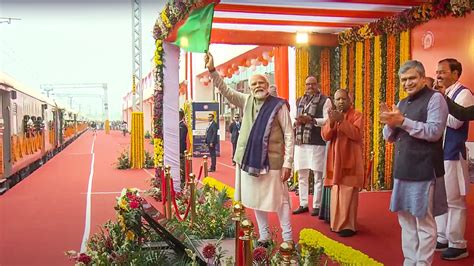 Pm Modi Inaugurates Ayodhya Airport Redeveloped Railway Station