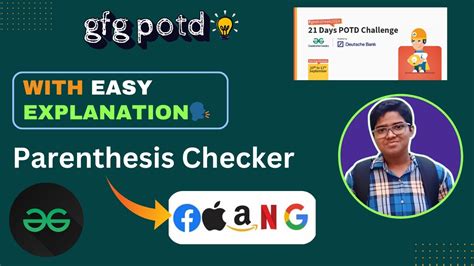 Parenthesis Checker II Gfg Potd Today 18 09 2024 Problem Of The Day