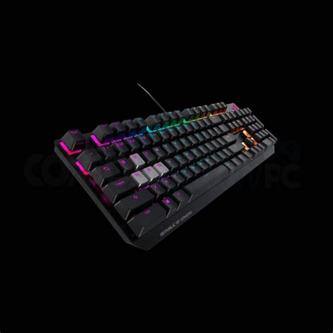 Asus ROG STRIX SCOPE Mechanical RGB Gaming Keyboard Cherry MX Red Stealth Key Aluminium Frame