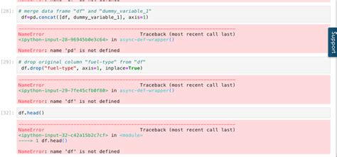 Solved 20 Dataframe Describe Object NameError Traceback Chegg