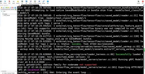 Descriptionerror Received From Peer · Issue 1149 · Tensorflowserving · Github