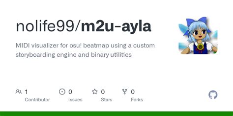 Github Nolife M U Ayla Midi Visualizer For Osu Beatmap Using A