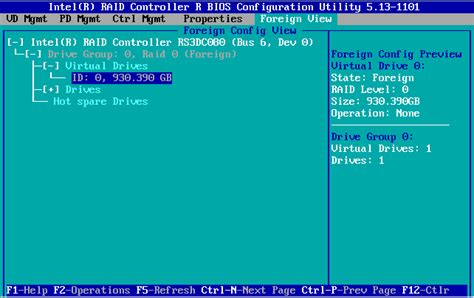 Importing Foreign Raid Arrays On Ctrlrbased Hardware Intel® Raid