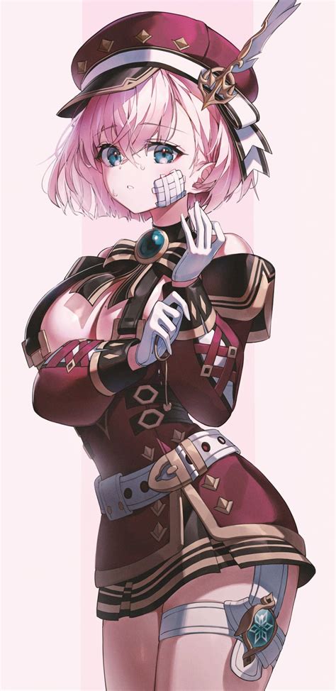 Charlotte Genshin Impact Drawn By Indol Danbooru