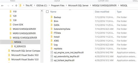 Personal Technology Expanding To Open Folder Working With Windows SQL Authority With