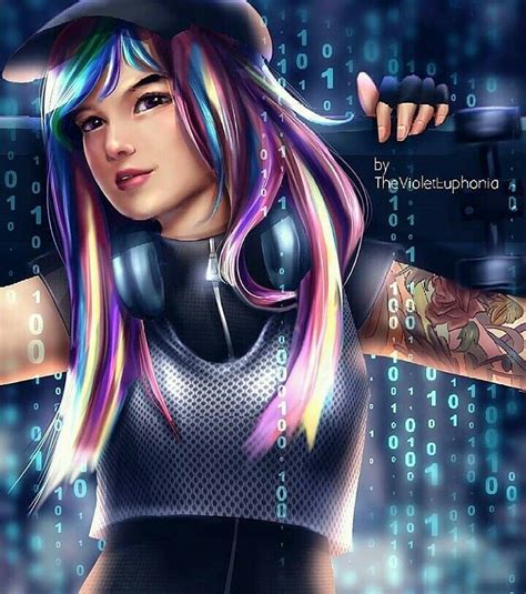 ~a Girl Who Dreams On Instagram Emika Chen That Hair Though 😍😍😍 🎨