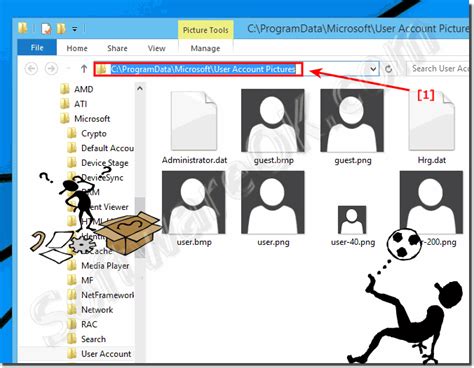 Windows Where Are The Default Images For Users Picture Directory
