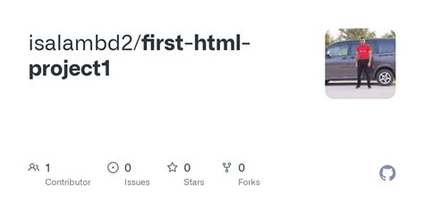 Github Isalambd2first Html Project1