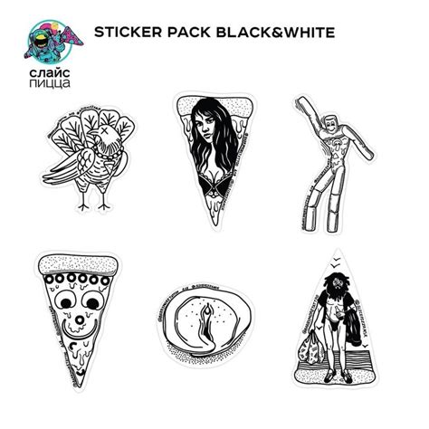 Новый авторский стикер-пак! | Наклейки, Готы, Рисовать