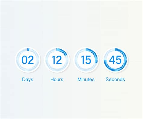 Premium Vector Countdown Clock Counter Timer