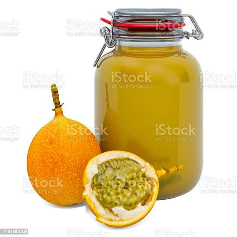 열정 과일을 가진 그레나디아 잼의 항아리 흰색 배경에 고립 된 3d 렌더링 3차원 형태에 대한 스톡 사진 및 기타 이미지 3차원 형태 개념 개념과 주제 Istock