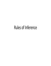 1 6 Rules Of Inference Expanded Pdf Rules Of Inference Arguments An Argument Is A Sequence Of