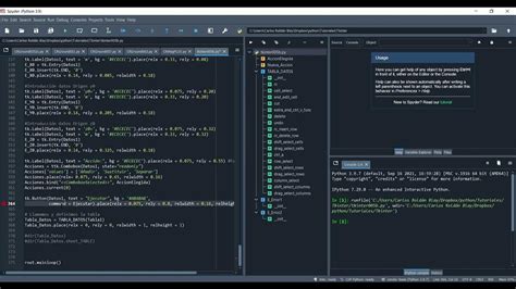 Uso De Botones En Aplicaciones De Tkinter En Python Upv Youtube