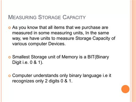 Block Diagram Of Computer And Storage Unit Of Memory Ppt