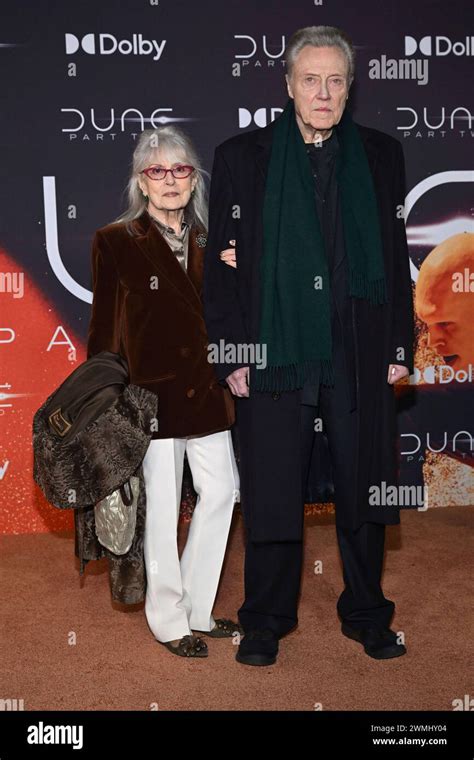Photo By Zzndzstar Maxipx 2024 22524 Christopher Walken And His Wife Georgianne Walken At