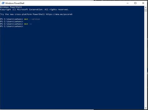 Why My Maven Commands Dont Work In Powershell But The Same Commands