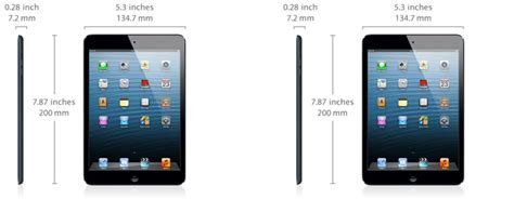 Complete Ipad Mini Specifications Imore