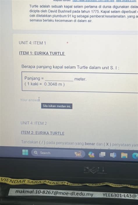 Turtle Adalah Sebuah Kapal Selam Pertama Di StudyX