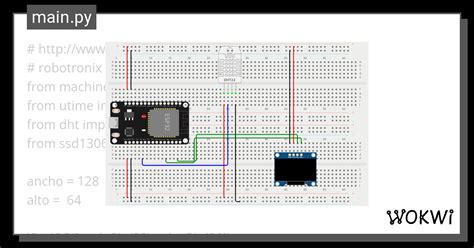 mp oled humidity wokwi esp32 stm32 arduino simulator