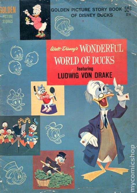 Walt Disneys Wonderful World Of Disney Ducks 1961 4 Disney Books