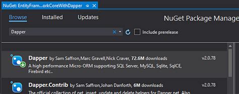 Integrating Dapper With Entity Framework Core By João Simões Geek Culture Mar 2021 Medium