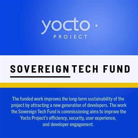 Helping Yocto Project Secure Important New Funding From Stf