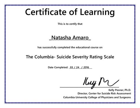 C Ssrscertificateoflearning Docx