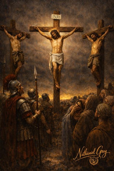 The Crucifixion Of Christ Jesus The Son Of God Etsy