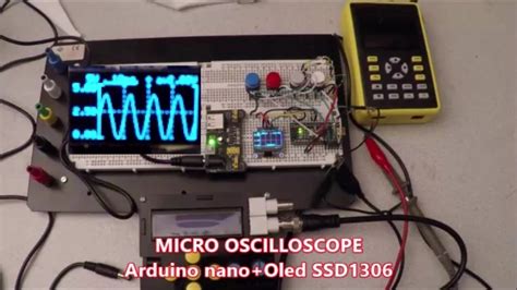 Montage Et Test Mini Oscilloscope A Base D Arduino Nano Et Oled Ssd YouTube
