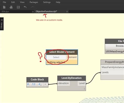 Select Model Element Problem In Custom Node Revit Dynamo