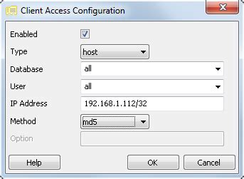 Allowing External Connections To The PostgreSQL DBMS