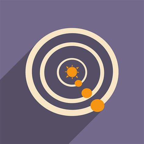 그림자 아이콘 및 모바일 Applacation 태양 벡터와 평면 Eps Ai Uidownload