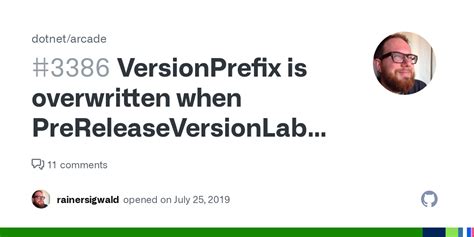 Versionprefix Is Overwritten When Prereleaseversionlabel Is Empty