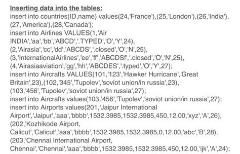 Solved Provide Commands For The Following 1 Provide A