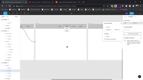 Figma Membuat Menu Dropdown Youtube