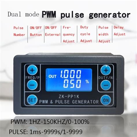 Pwm Pulse Generator Frequentie Duty Cycle Verstelb Vicedeal