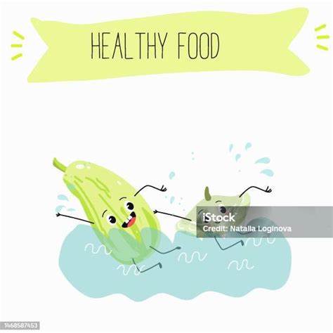 재미있는 캐릭터 골수 패티판 애호박 자르기 호박 패티슨이 있는 그림 재미 있고 건강한 음식 비타민 귀여운 얼굴 음식 재료 채식주의 벡터 만화 산화 방지제 가공의 인물에 대한