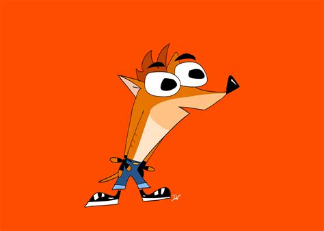 Crash Fanart By Spongebob Crew Member Ian Vasquez R Crashbandicoot