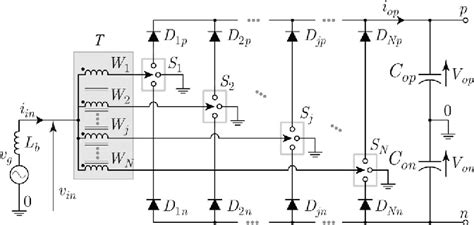 Figure 1 From Generalized Analysis Of A Multistate Switching Cells Based Single Phase Multilevel