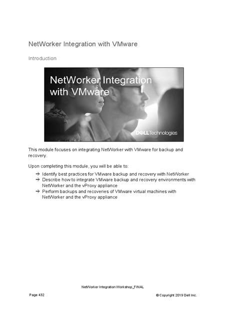 networker integration workshop vmware pdf backup v mware