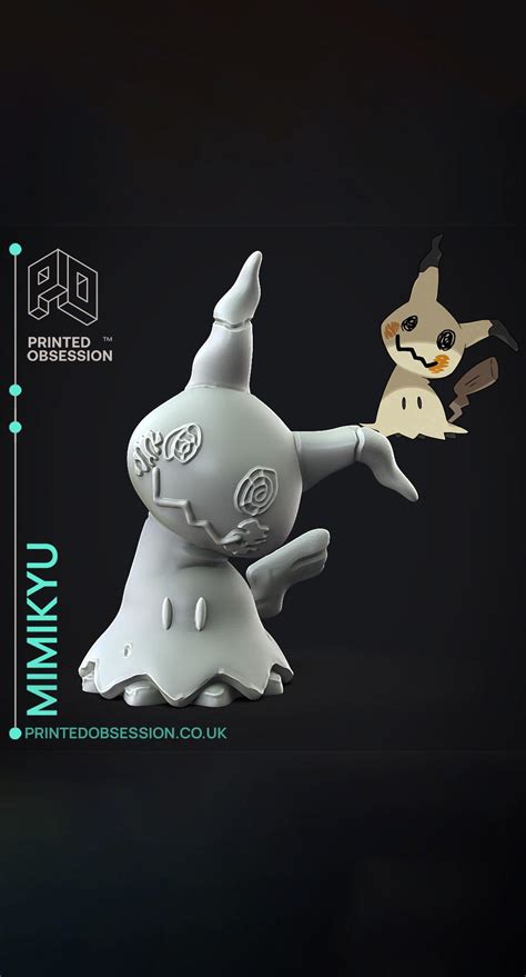 Mimikyu Pokemon Fan Art 3d Model By Printedobsession On Thangs