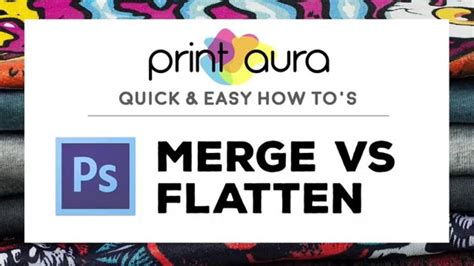 Difference Between Merge And Flatten In Photoshop Photoshop Youtube Photoshop Flatten