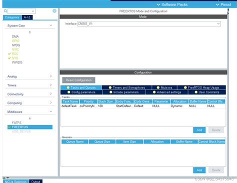 Stm32cubemx的freertos基于103系列的电灯入门stm32 Freertos 点灯 Csdn博客