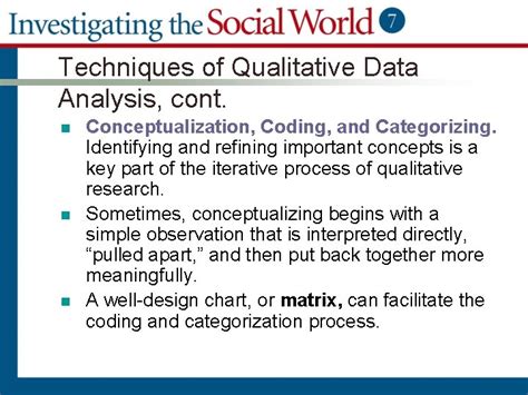 Chapter 10 Qualitative Data Analysis Features Of Qualitative