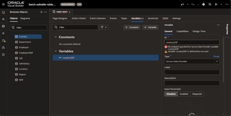 How To Create An Editable Table Using Buffer Data Provider In Vbcs