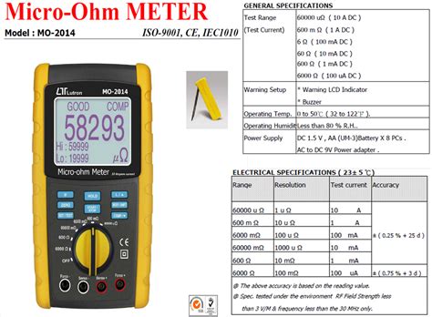 Micro Ohms Meter At Best Price In Bengaluru By Techno Instruments ID