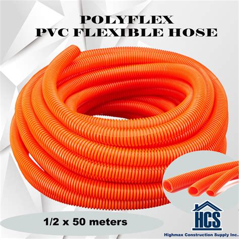 Polyflex Electrical Pvc Flexible Hose 1 2x50 1 Roll Lazada Ph